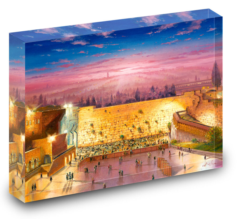 Acrylic Block Sculpture - The Second Holy Jewish Temple in Jerusalem by ...