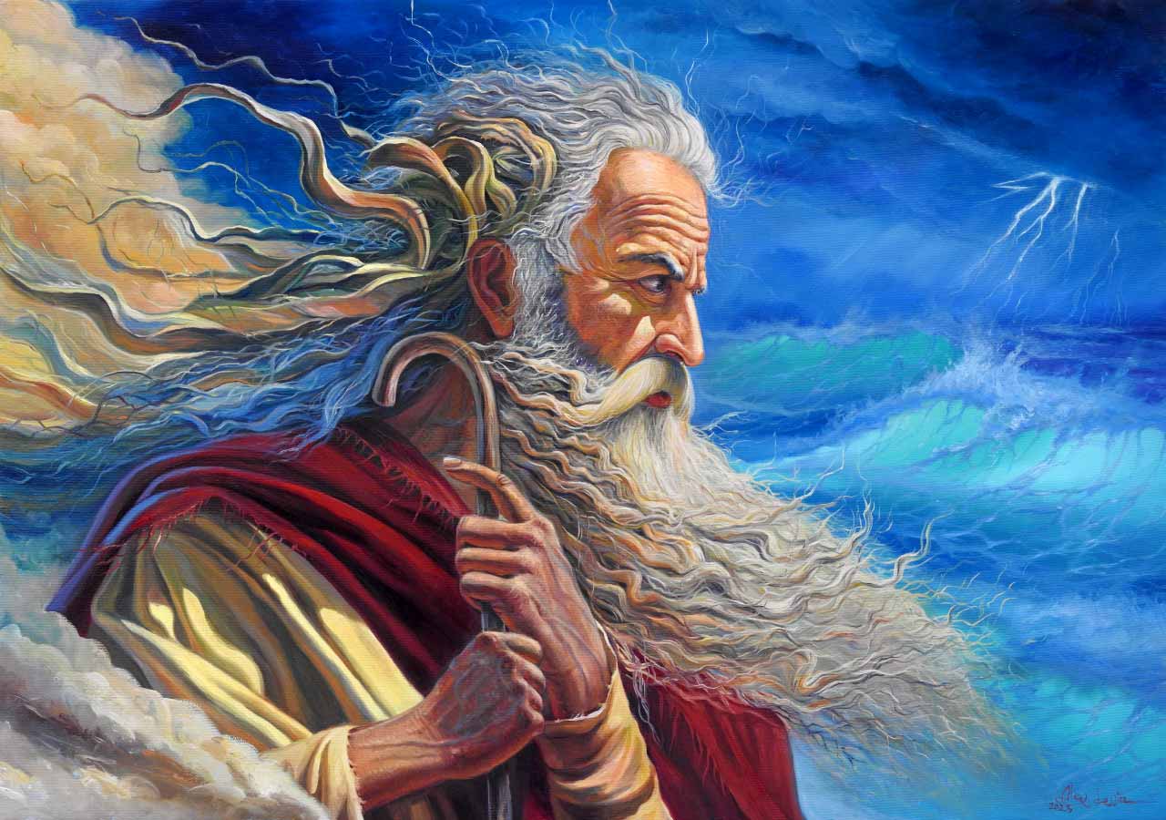 Moses Painting