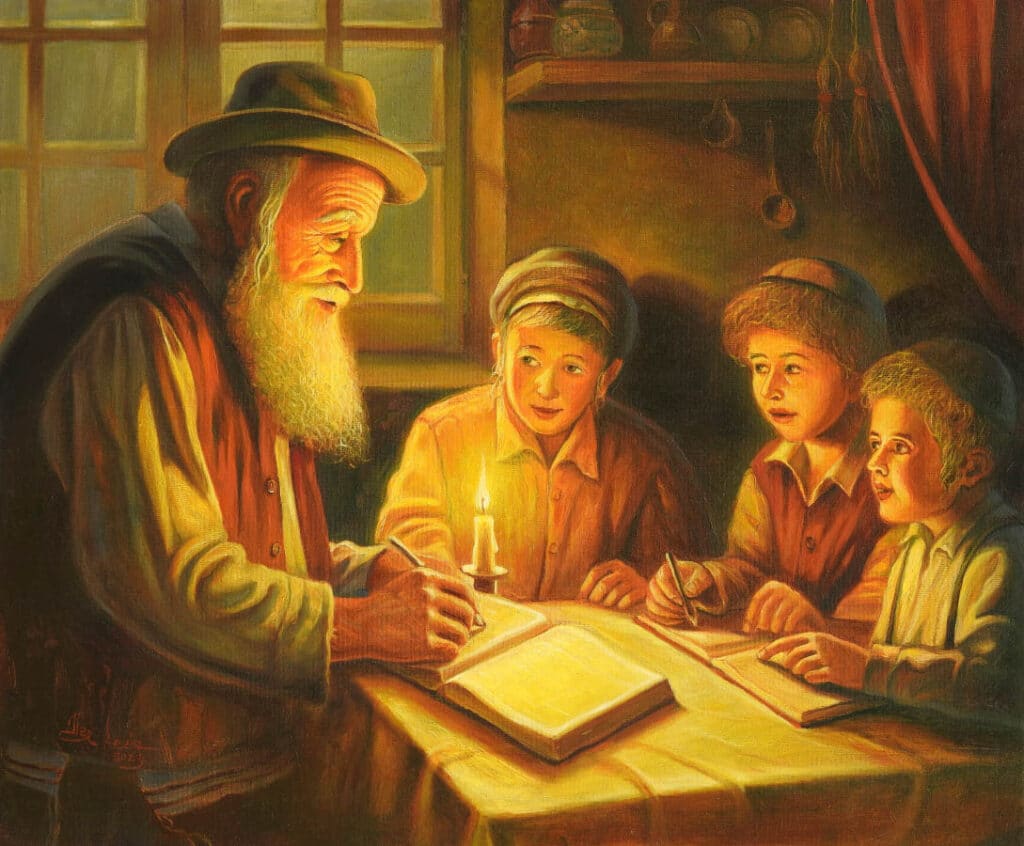 Original Paintings - Jewish Life and Judaica