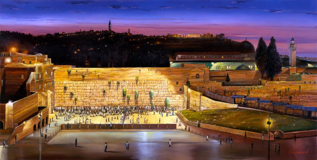 Jerusalem Painting | Jerusalem Wall Art | Jerusalem Wall Decor
