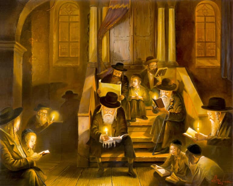 Jewish Painting: The Exodus and the Babylonian Exile of Israel by Alex ...