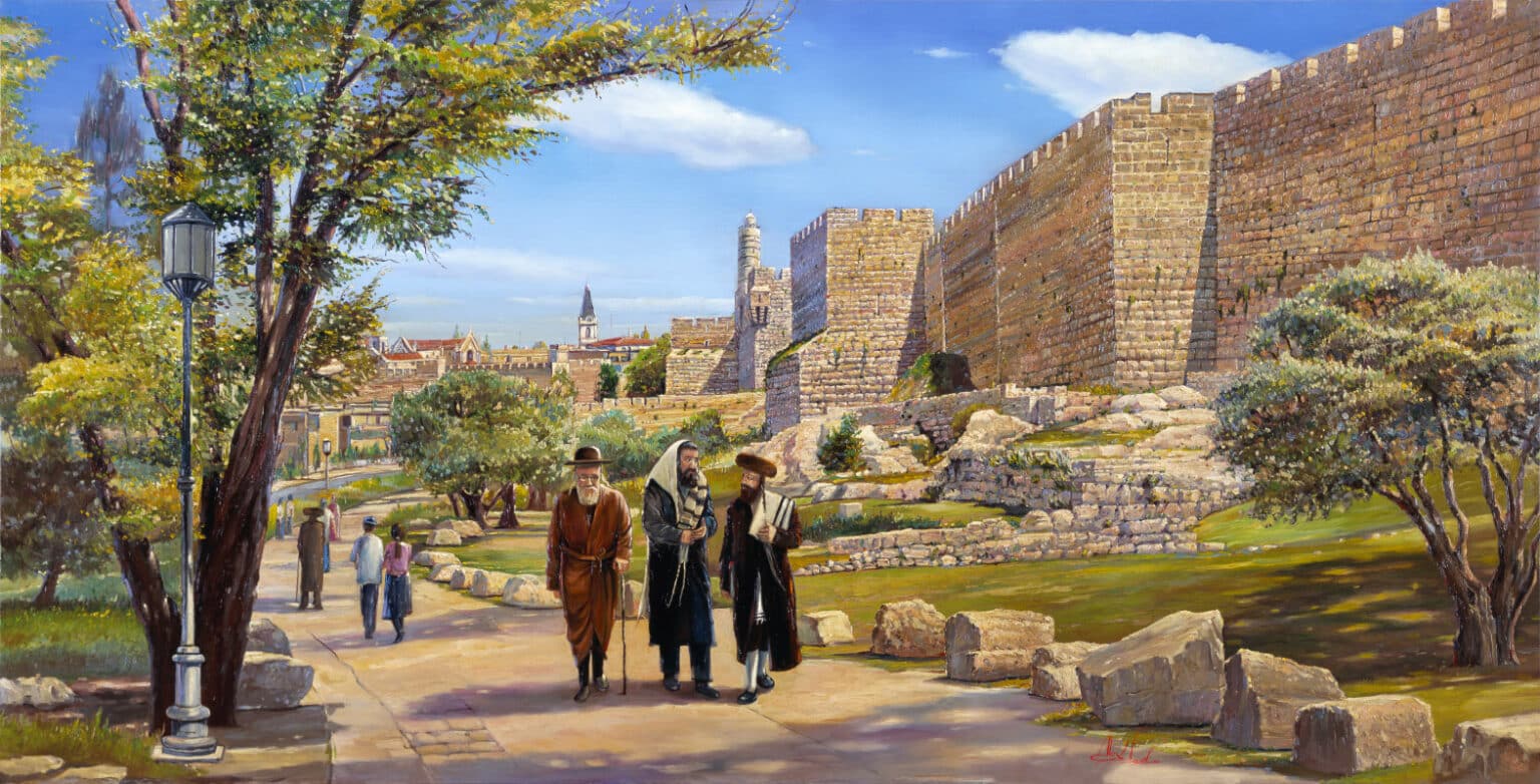 Jerusalem Painting | Jerusalem Wall Art | Jerusalem Wall Decor