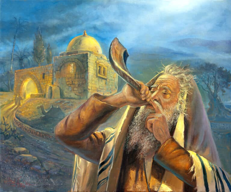 Jewish Painting: Kever Rachel - Rachel's Tomb - Alex Levin