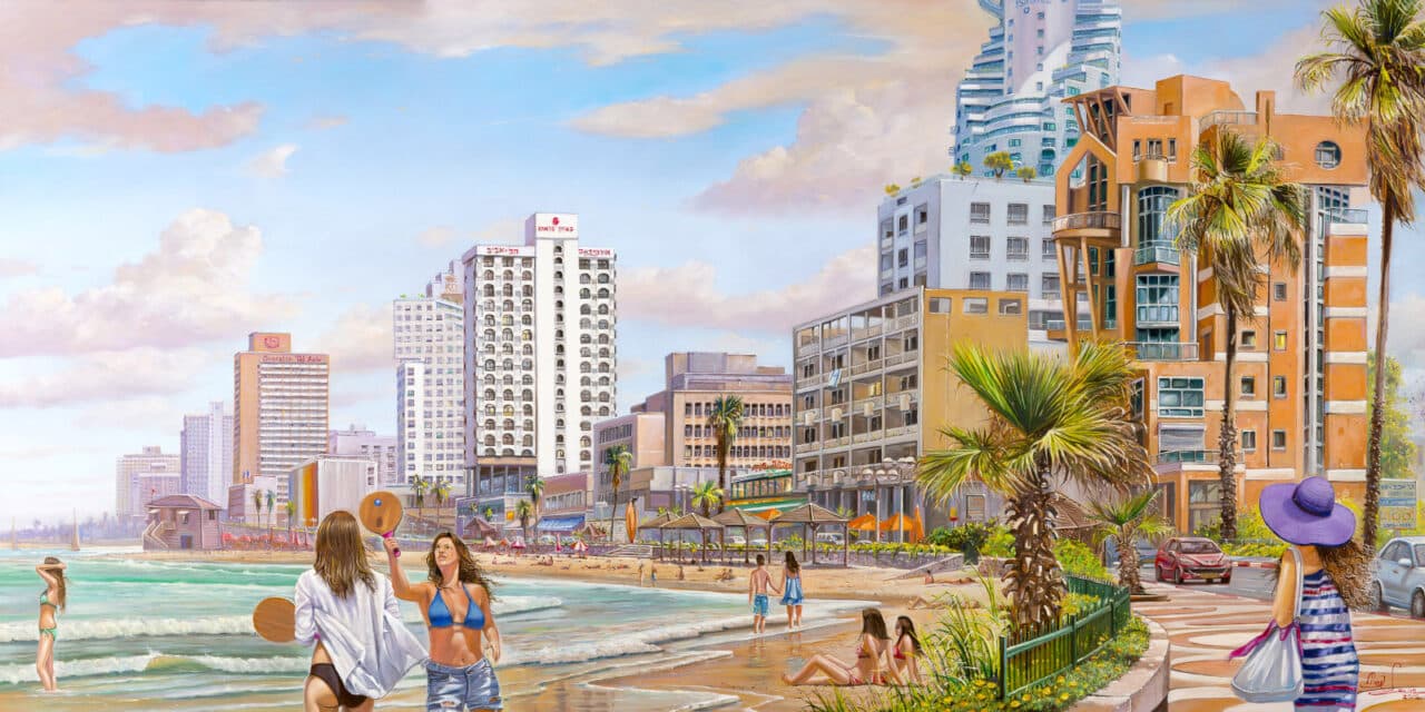 Exploring Paintings that Capture Tel Aviv's Unique Character