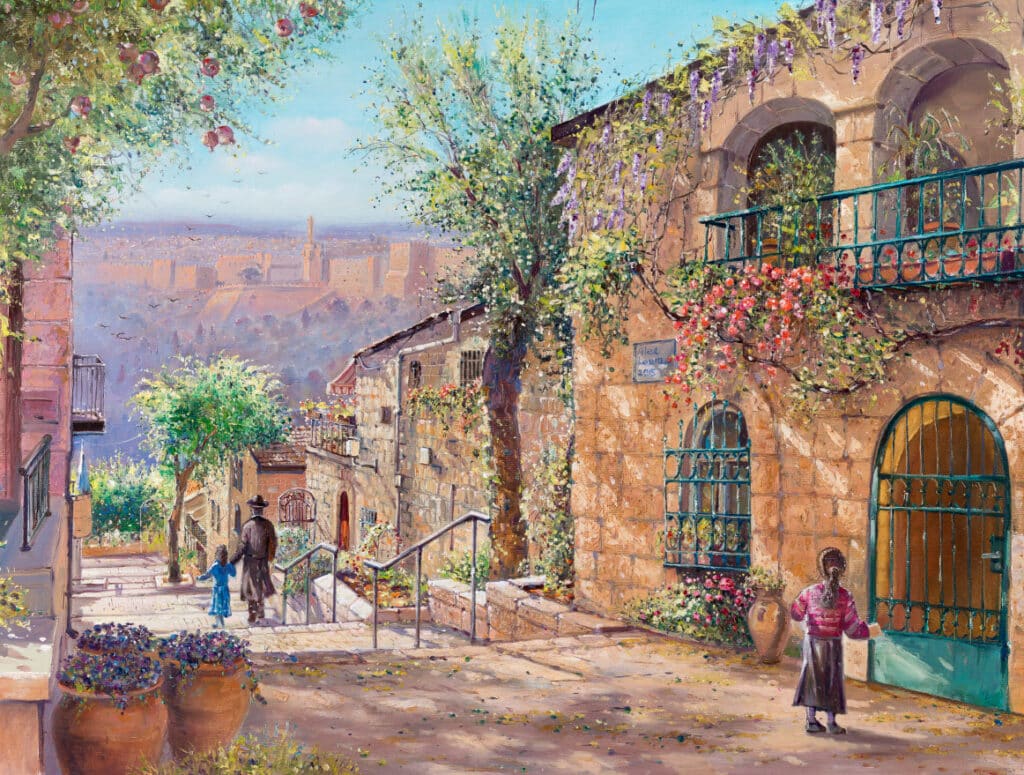 Jerusalem Painting | Jerusalem Wall Art | Jerusalem Wall Decor