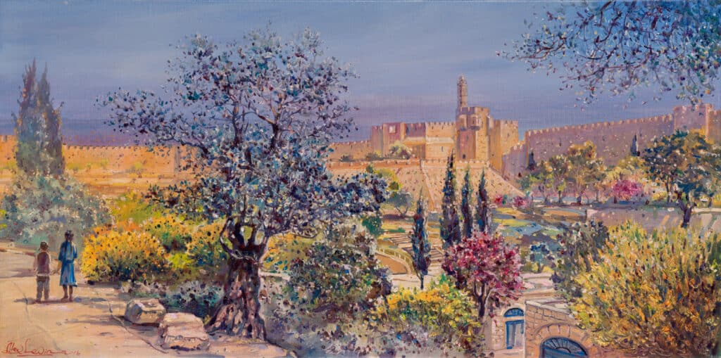 Jerusalem Painting | Jerusalem Wall Art | Jerusalem Wall Decor