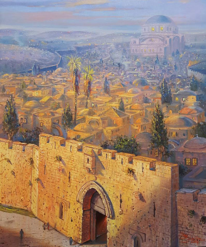Olive trees in Jerusalem