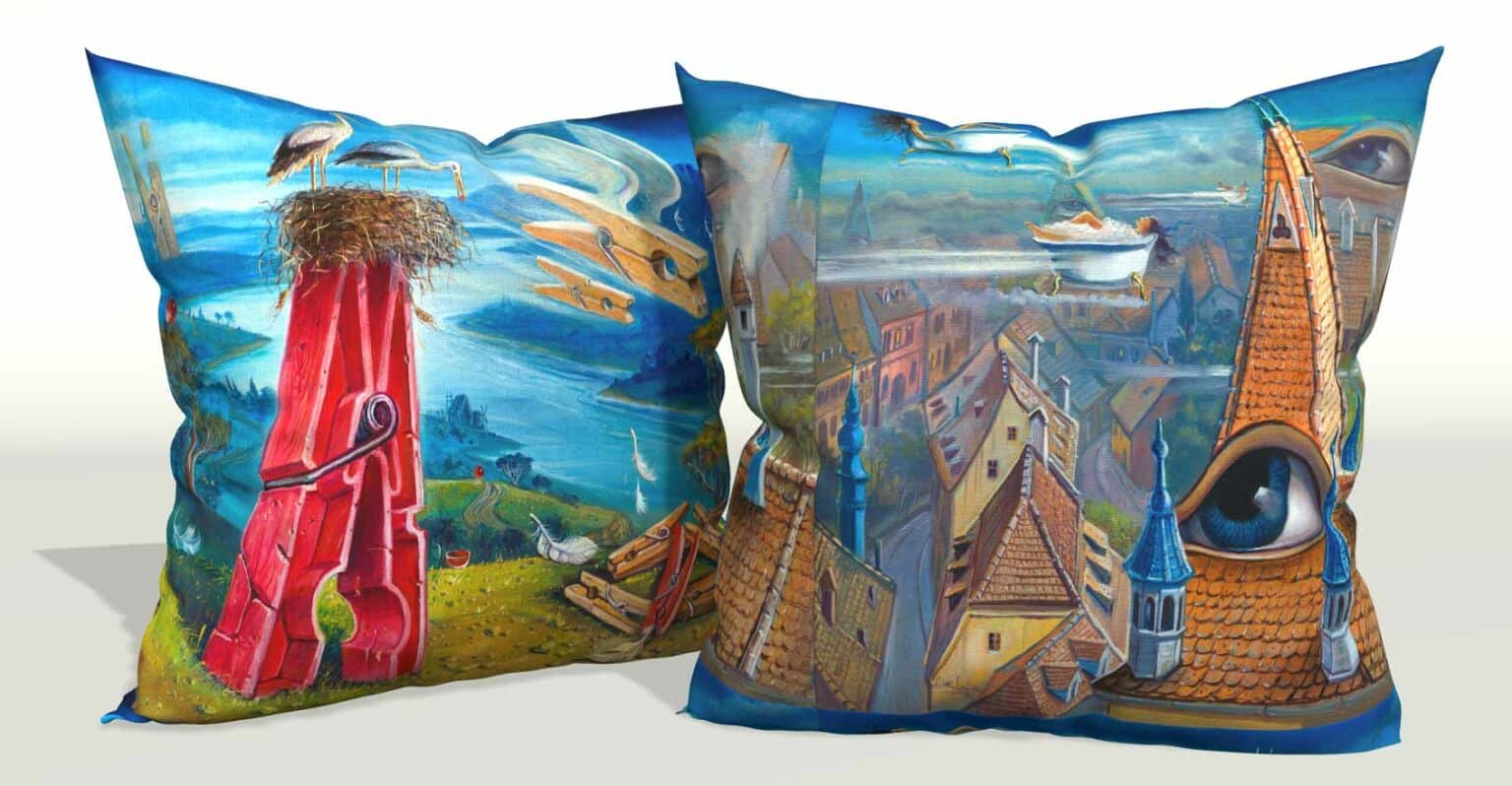 Modern abstract Pillows